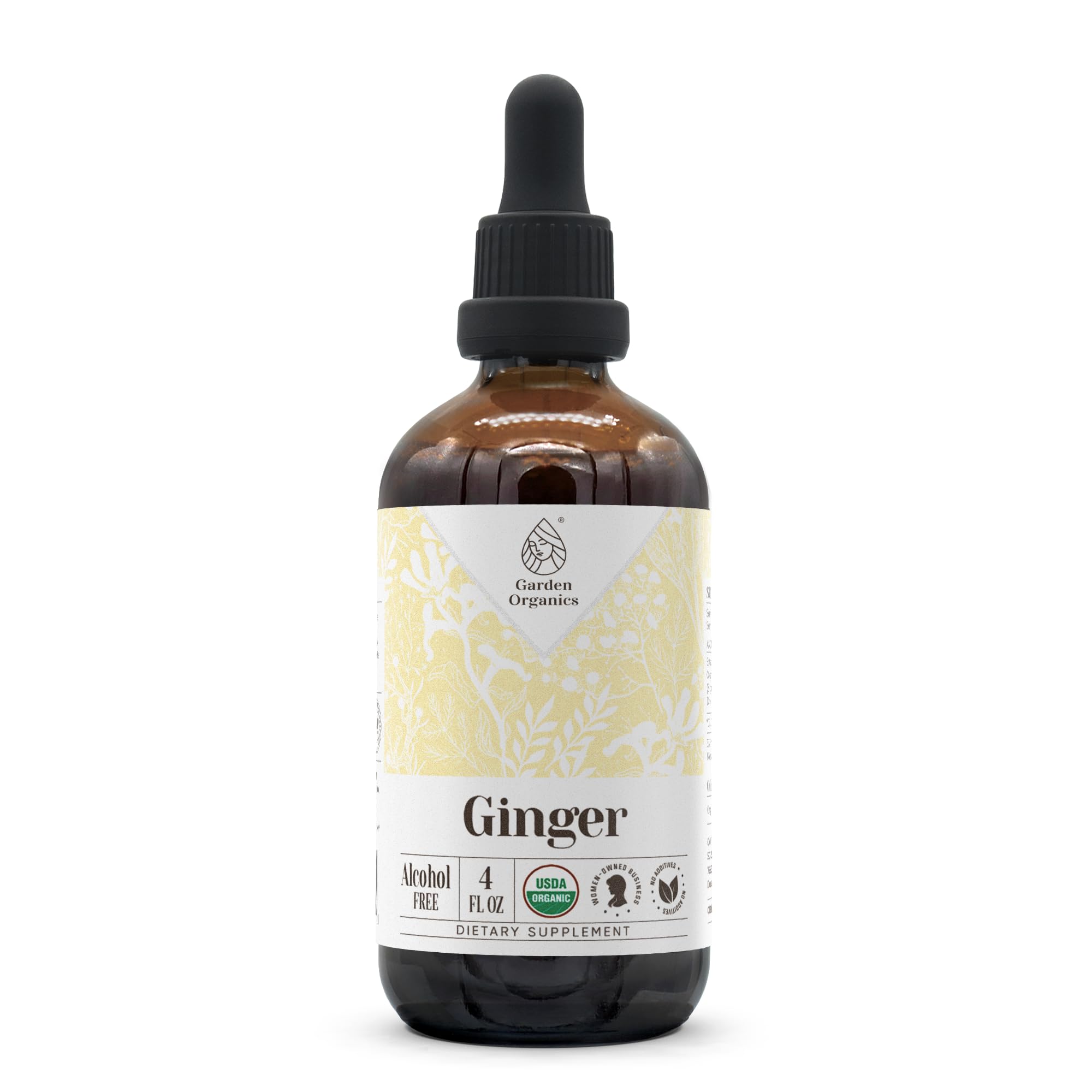 alcohol-free ginger dietary supplement