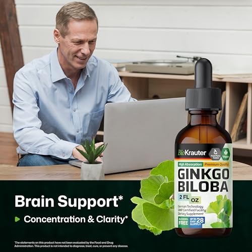 alcohol free ginkgo biloba drops