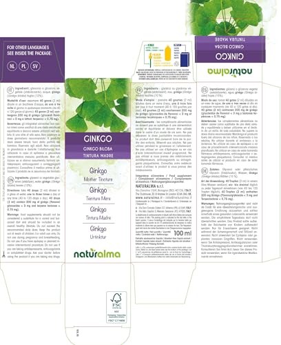 alcohol-free ginkgo biloba liquid