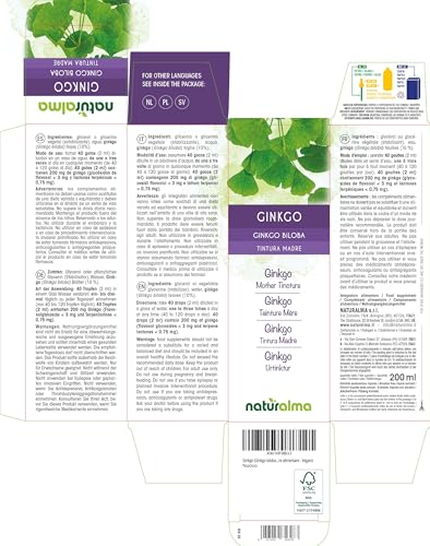 alcohol-free ginkgo biloba liquid