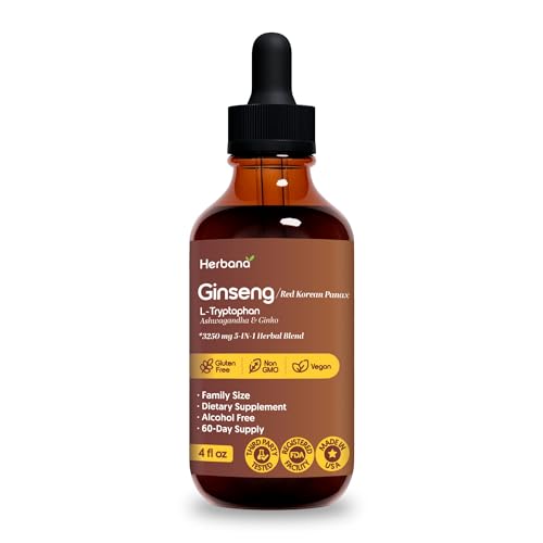 alcohol-free ginseng daily drops