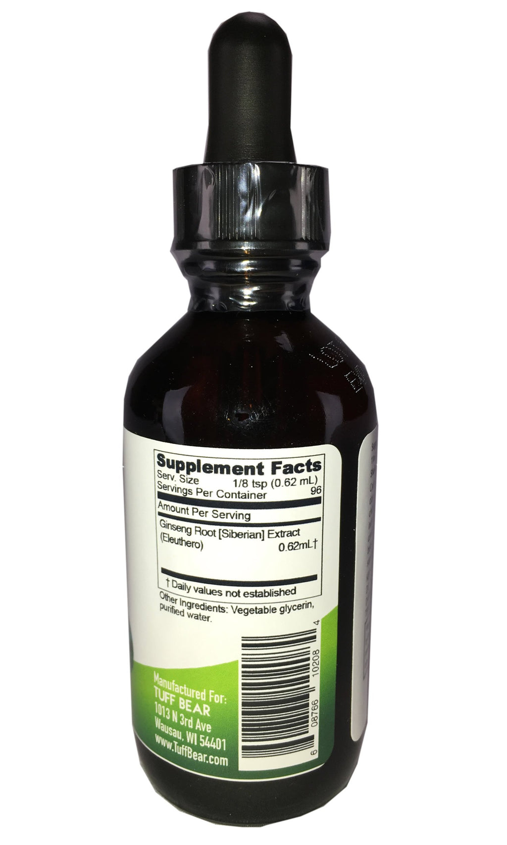 alcohol-free ginseng for vitality