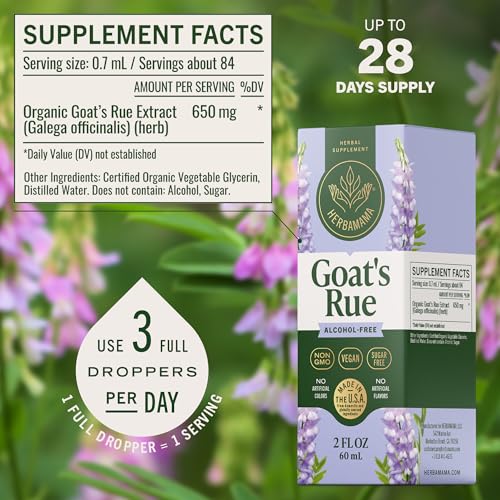alcohol-free goat's rue extract