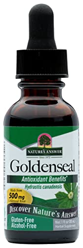 alcohol-free goldenseal benefits for health