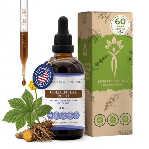 alcohol-free goldenseal supplement
