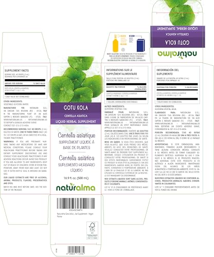 alcohol-free gotu kola liquid extract
