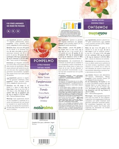 Alcohol-free grape seed extract liquid