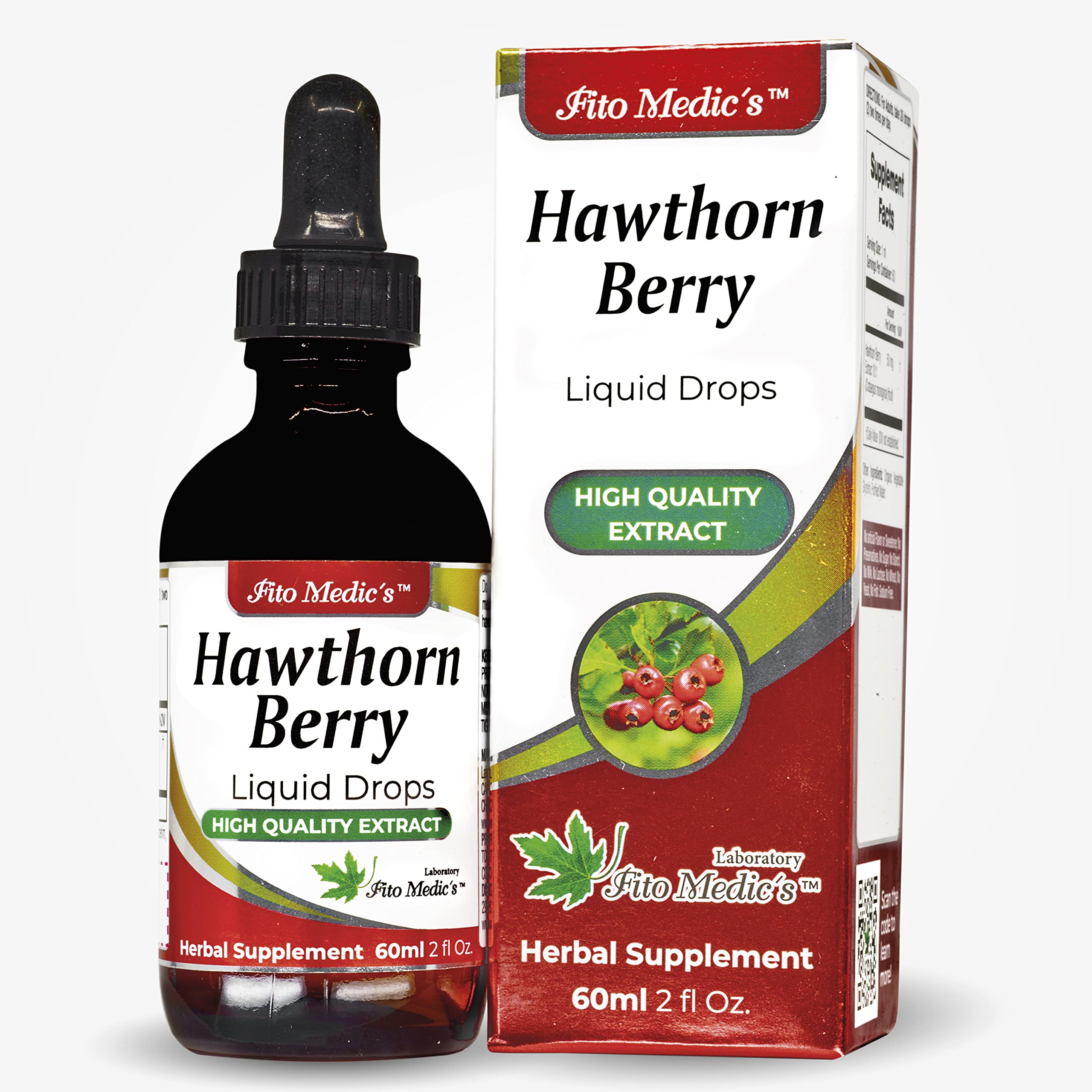 alcohol-free hawthorn berry supplement