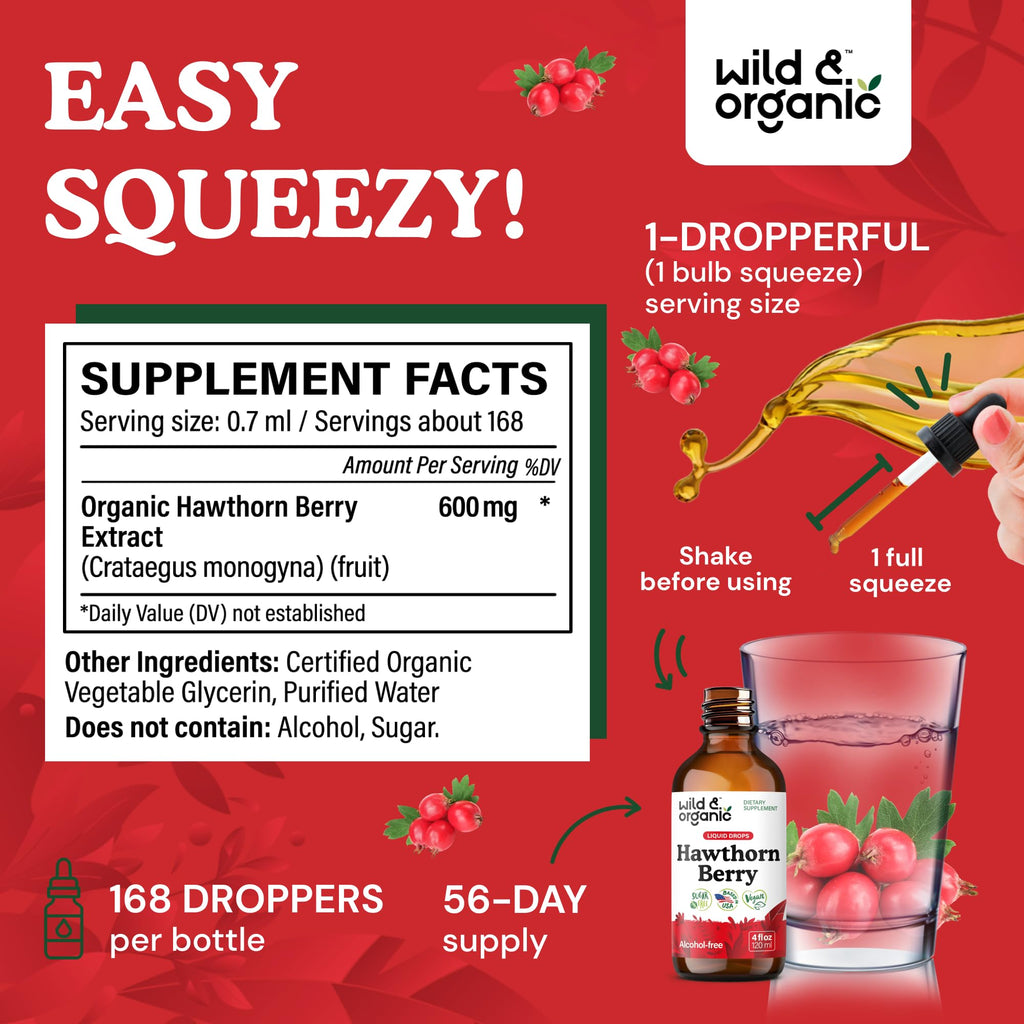 alcohol-free hawthorn extract benefits