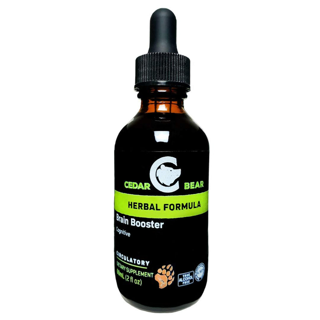 alcohol-free herbal brain support