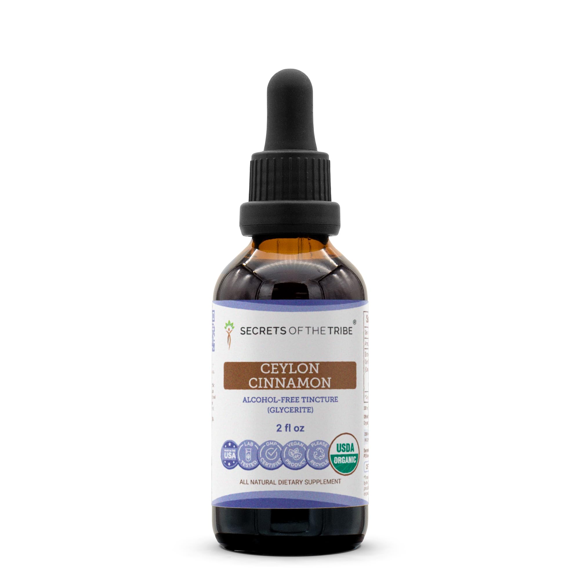 alcohol-free herbal cinnamon supplement