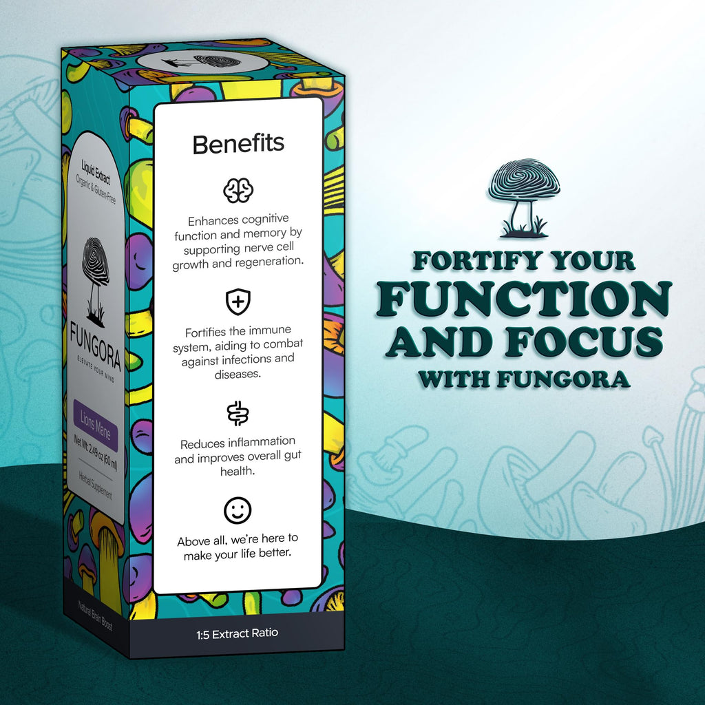 alcohol free herbal mushroom supplement