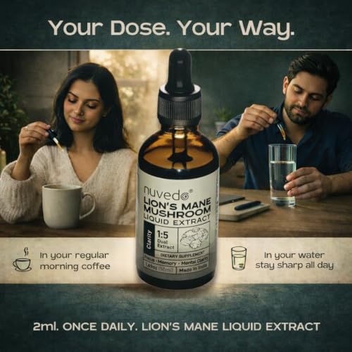 alcohol-free herbal mushrooms for wellness