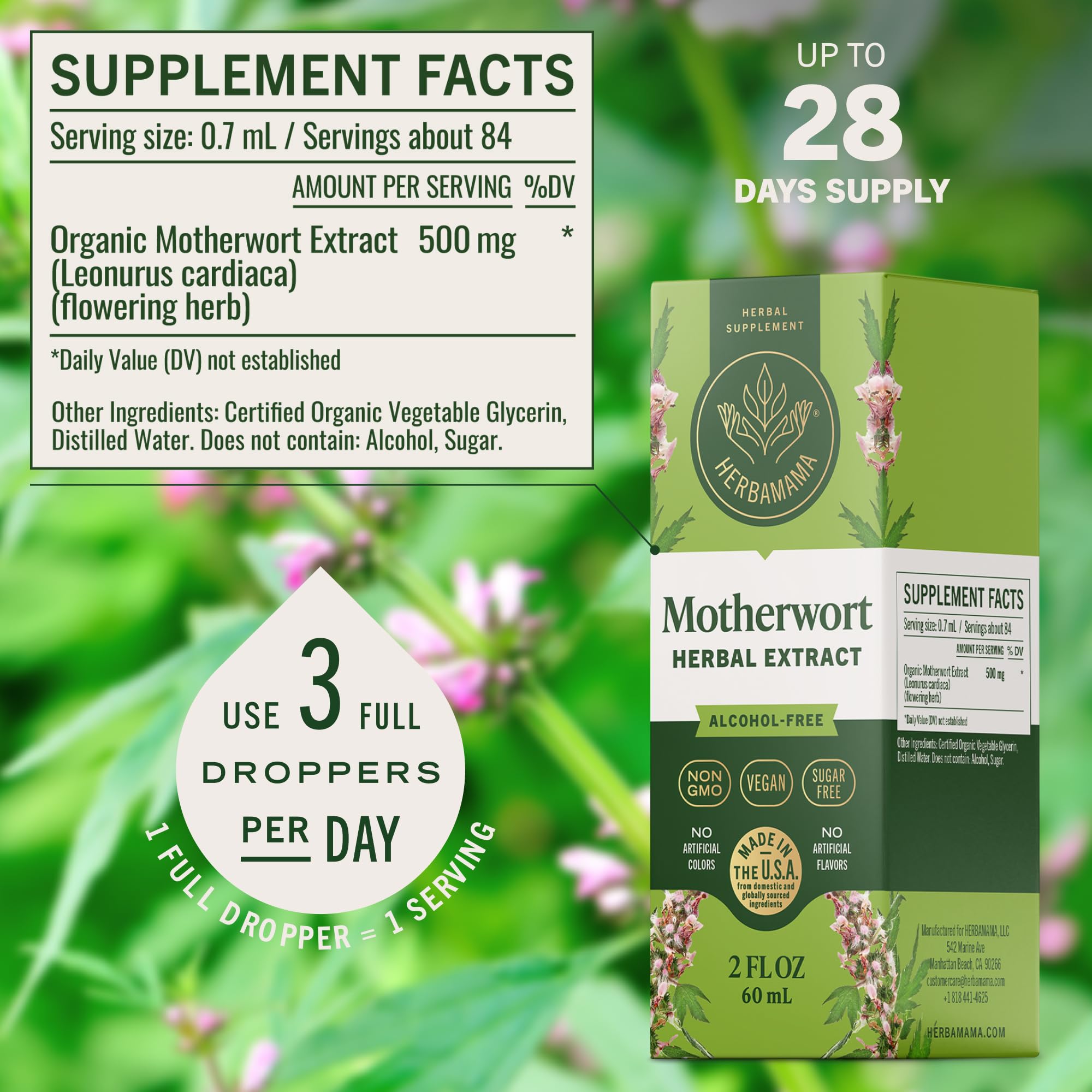 alcohol-free herbal supplements for stress