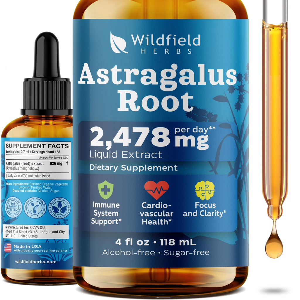 Alcohol-free herbal tincture for wellness