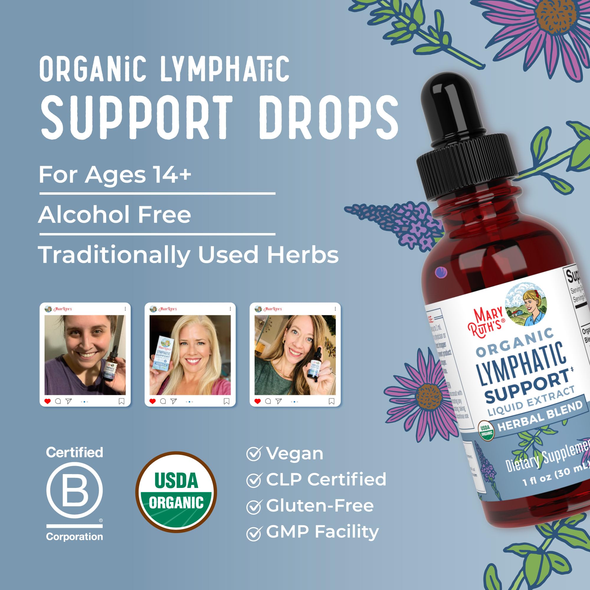 alcohol-free herbal wellness solution