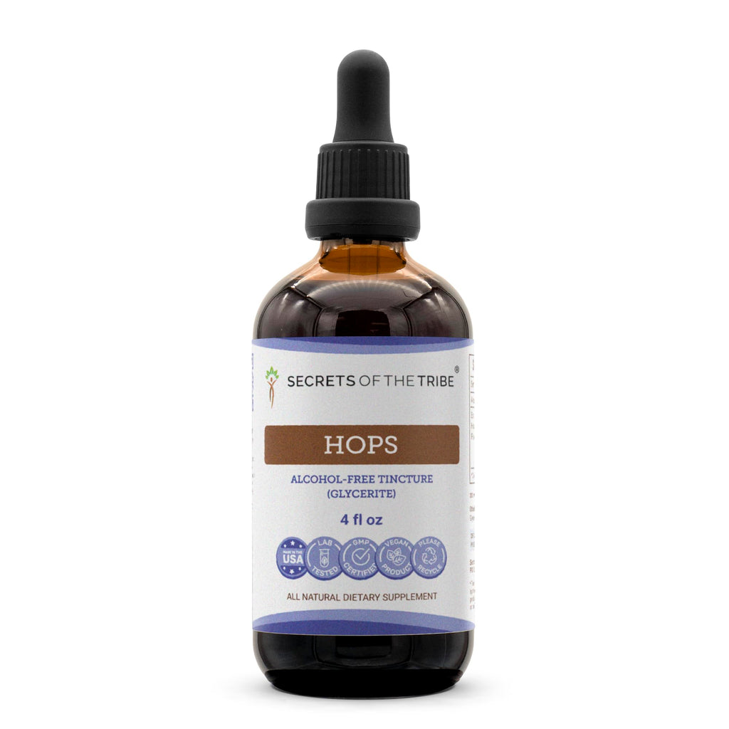 alcohol-free hops tincture extract