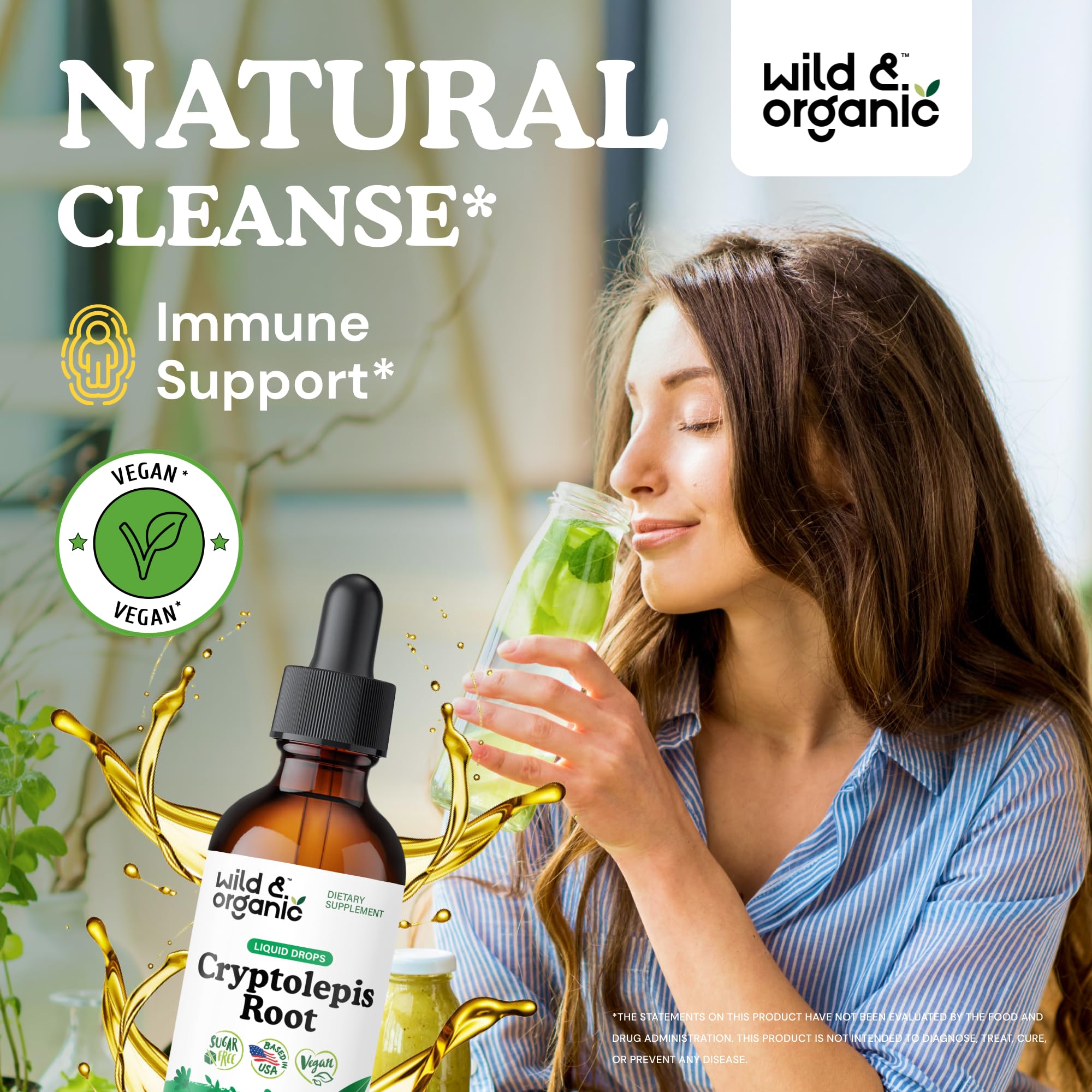 Alcohol-free immune support tincture