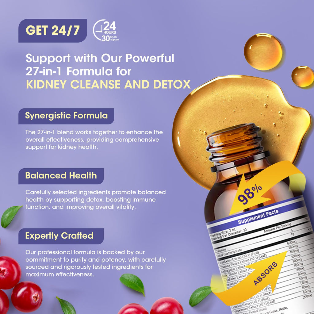 alcohol-free kidney support formula