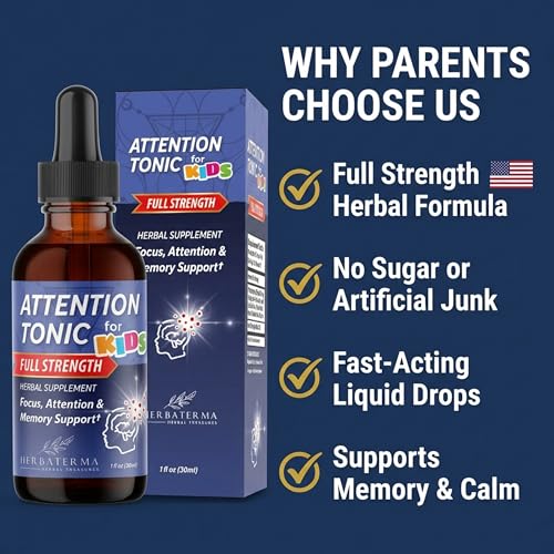alcohol-free kids memory support formula