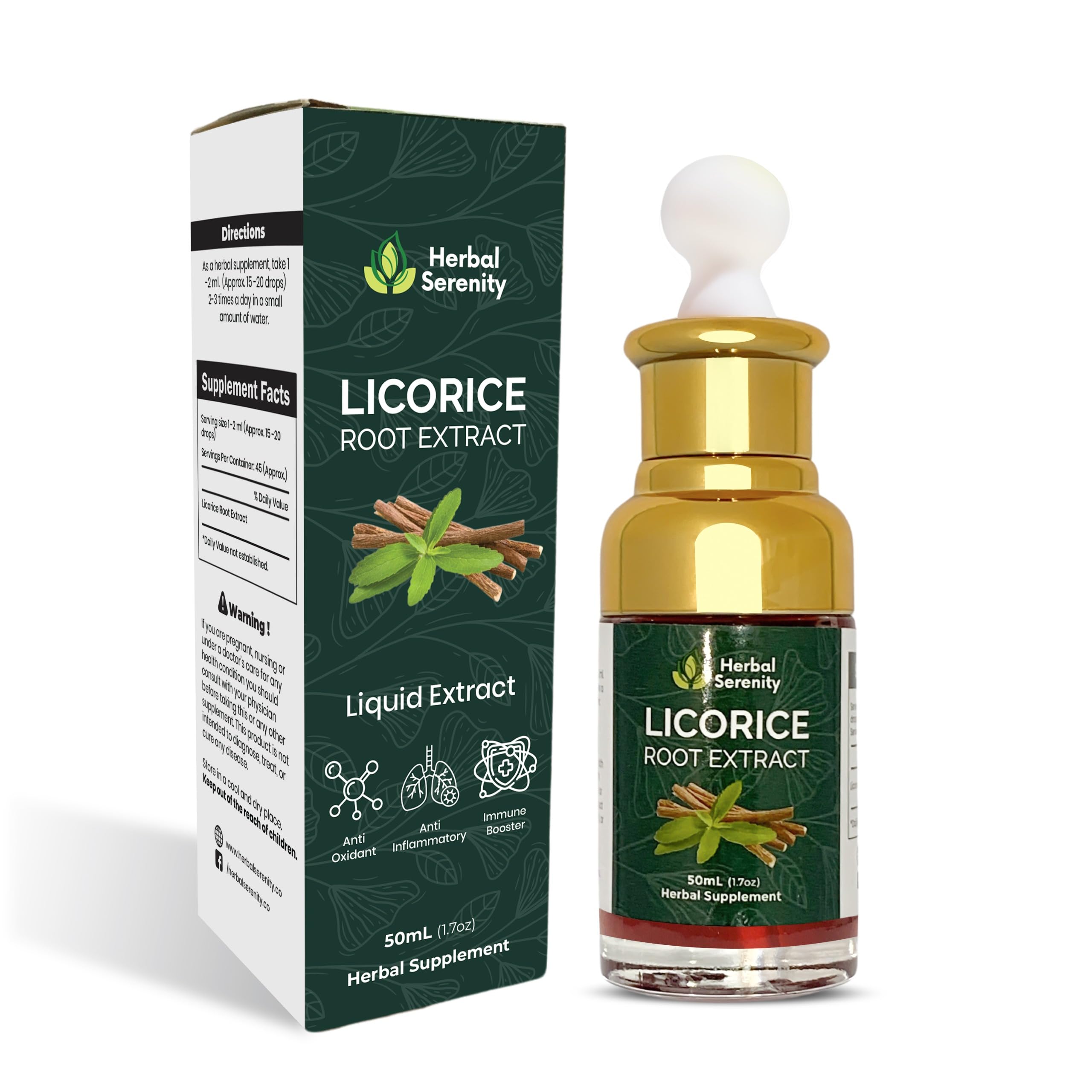 alcohol-free licorice root tea enhancer