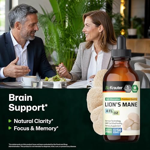 alcohol free Lion's Mane supplement benefits