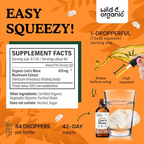 alcohol-free Lion's Mane tincture