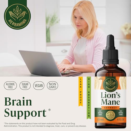 Alcohol-free Lions Mane supplement