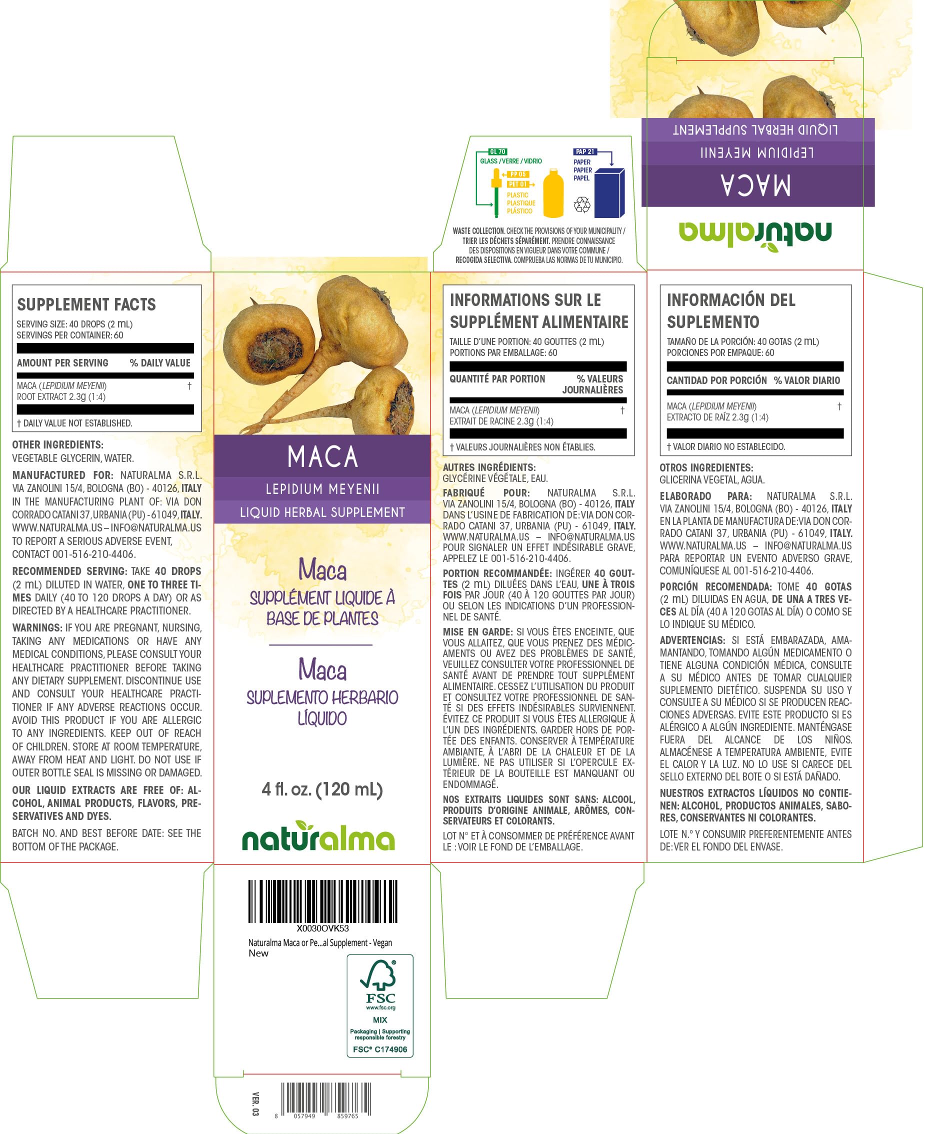 alcohol-free maca extract benefits