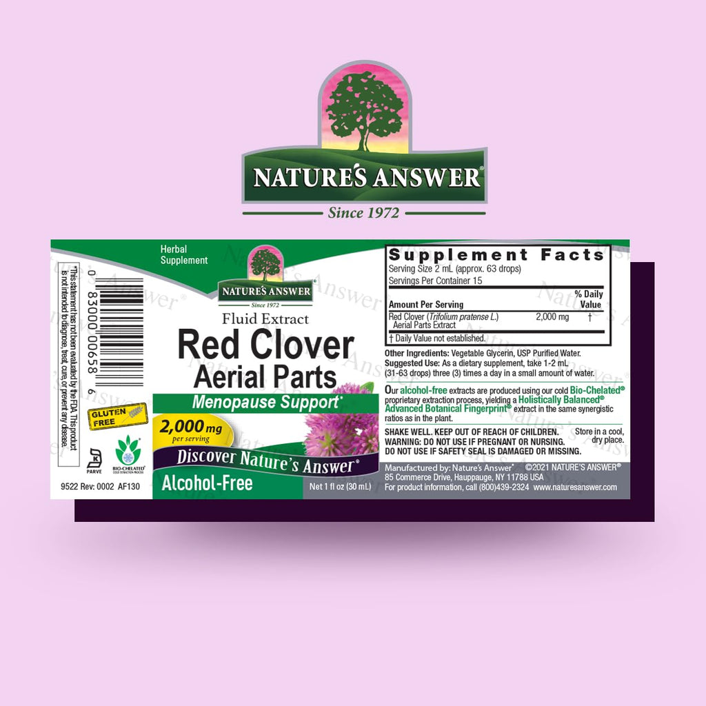 alcohol-free menopause support supplement