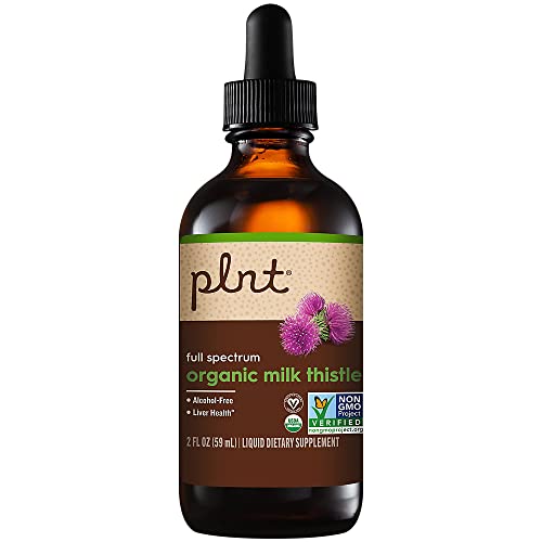 alcohol-free milk thistle for liver health