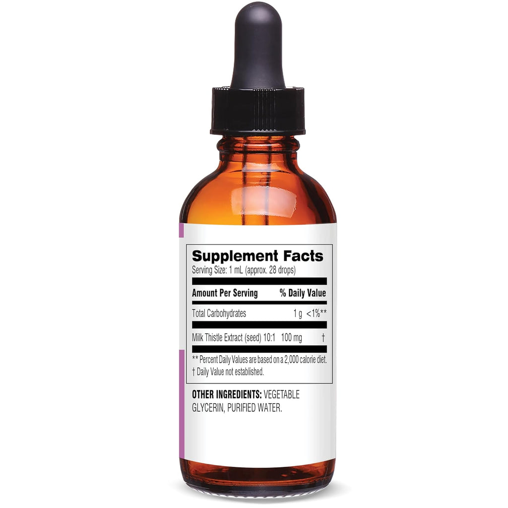 alcohol free milk thistle formula