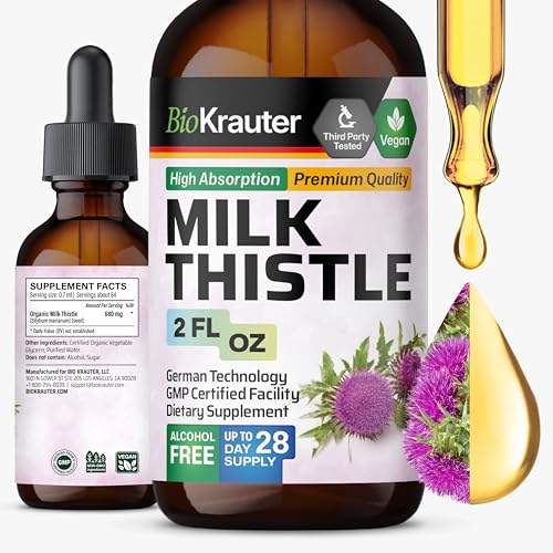 alcohol free milk thistle supplement