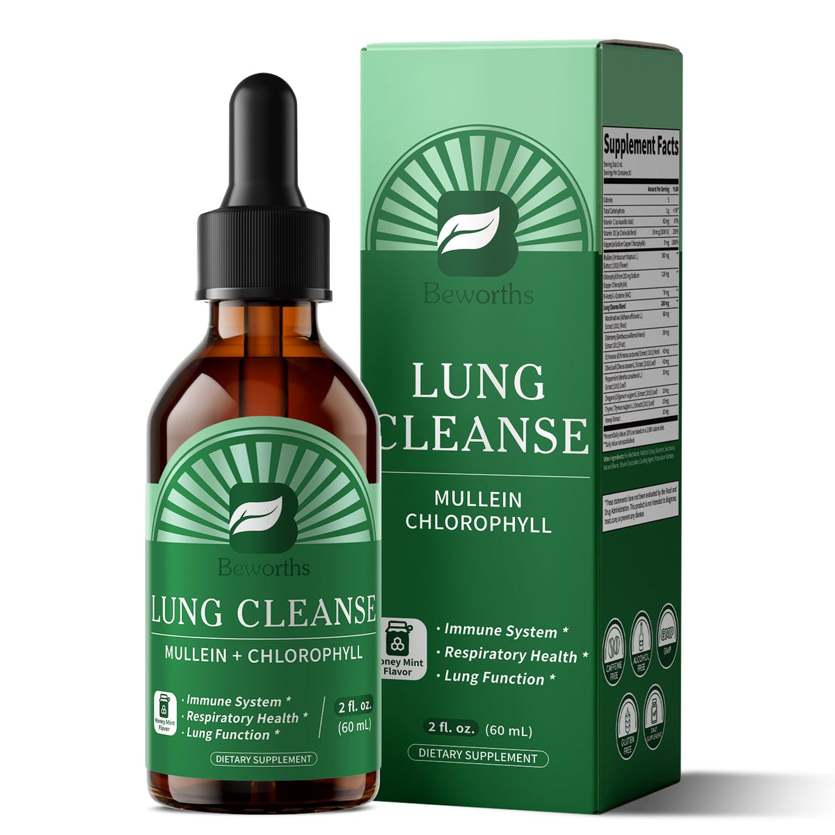 alcohol-free mullein drops for lungs