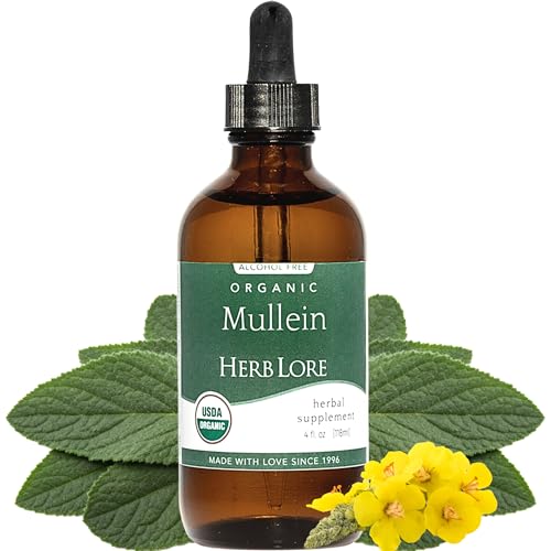 alcohol-free mullein drops for wellness
