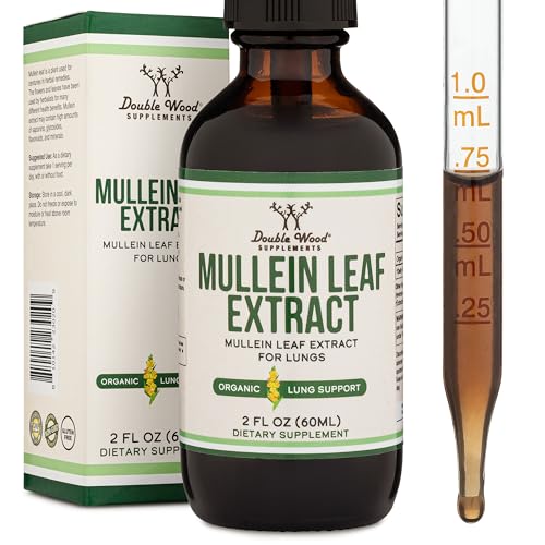 alcohol-free mullein respiratory supplement
