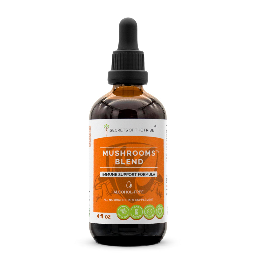 alcohol-free mushroom blend drops