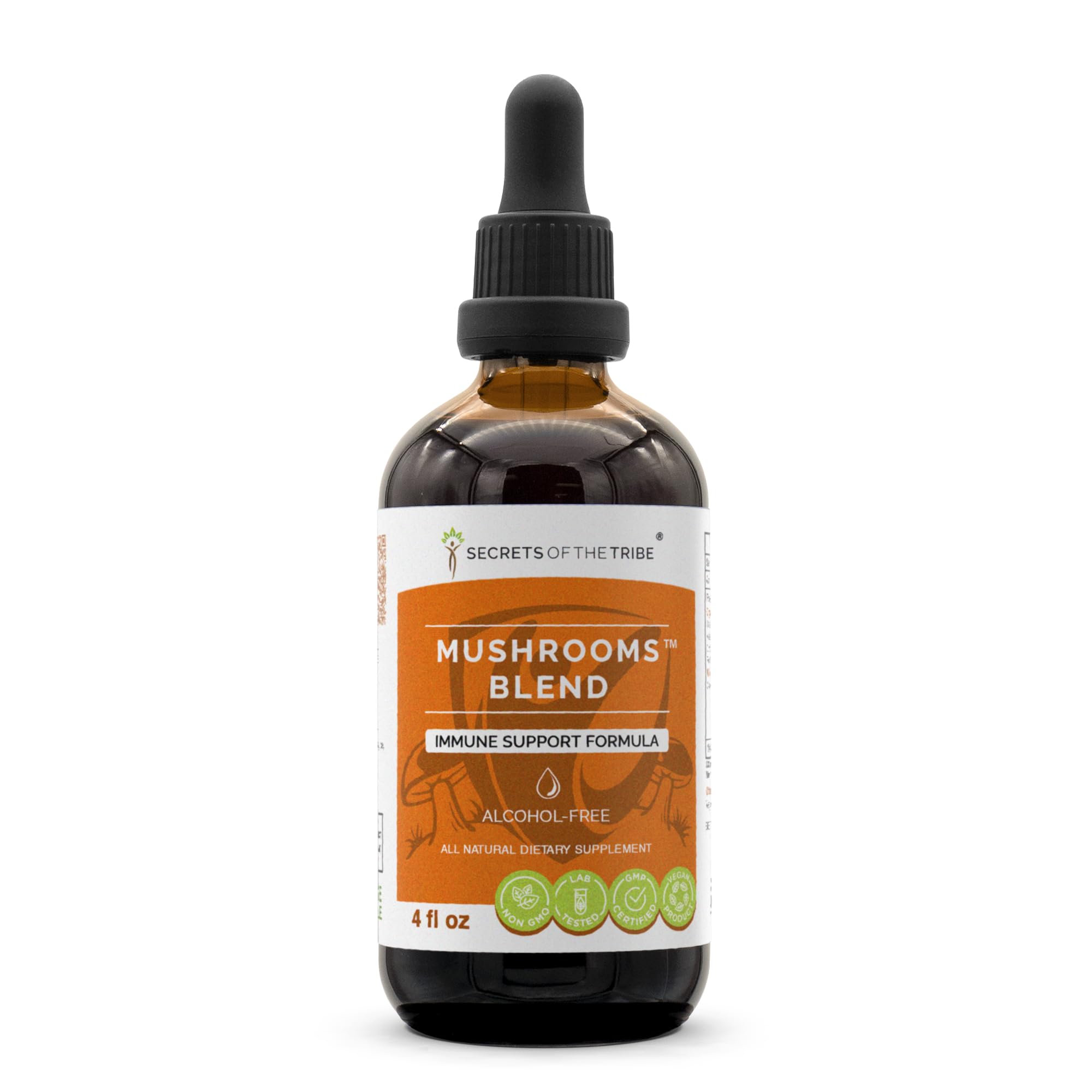 alcohol-free mushroom blend drops