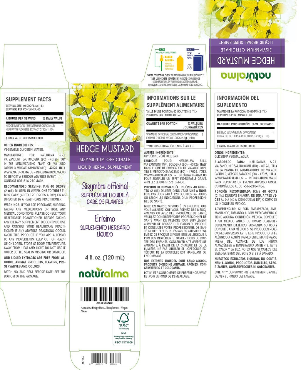 Alcohol-free olive leaf extract drops