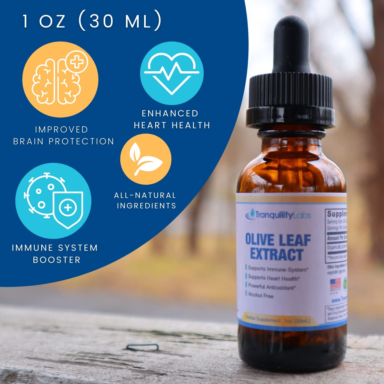 alcohol-free olive leaf extract