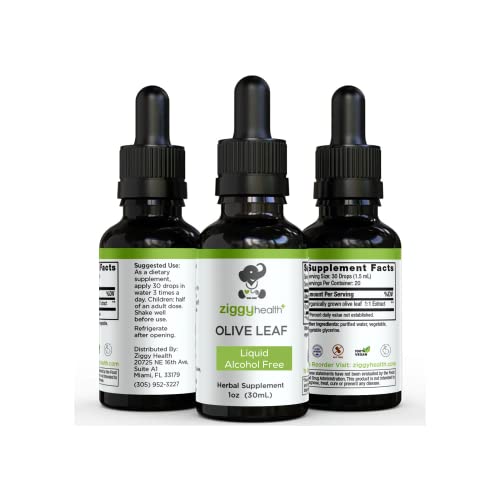 alcohol-free olive leaf tincture