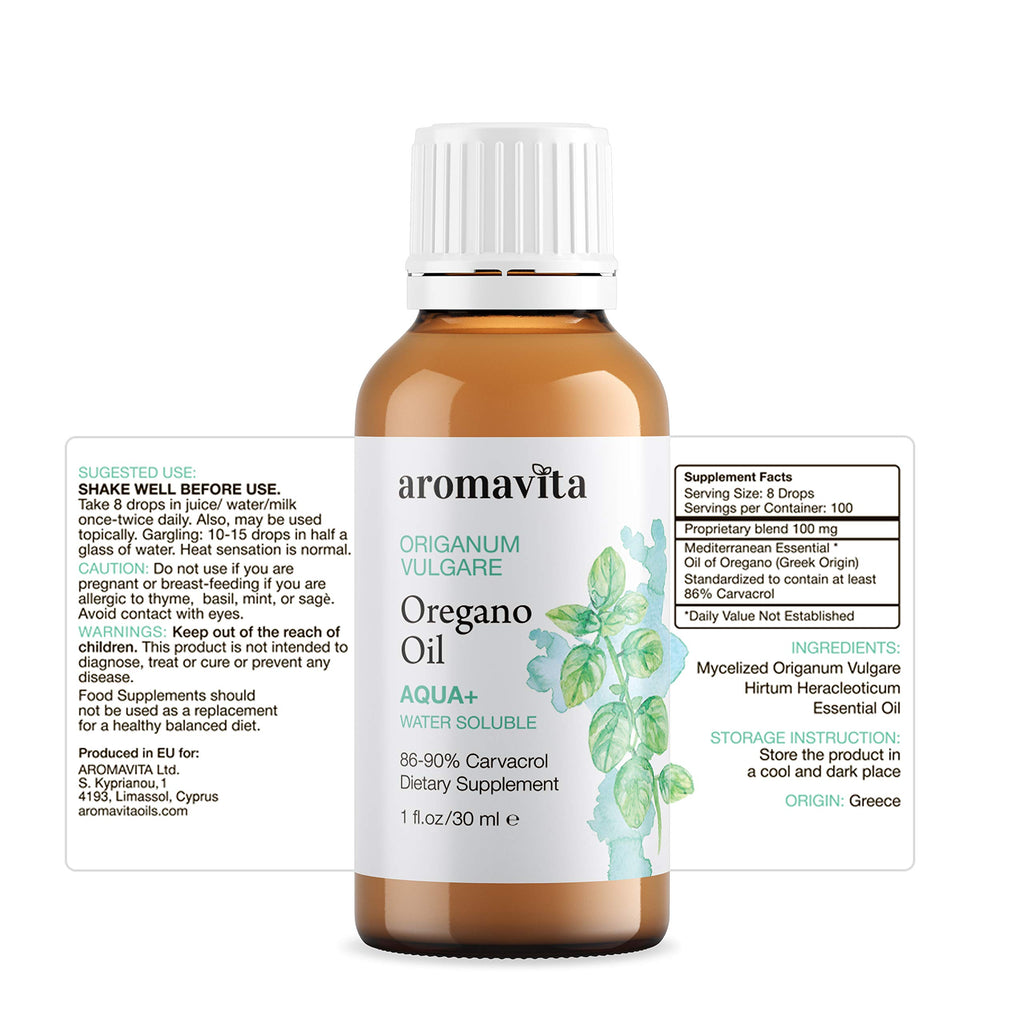 alcohol-free oregano oil supplement