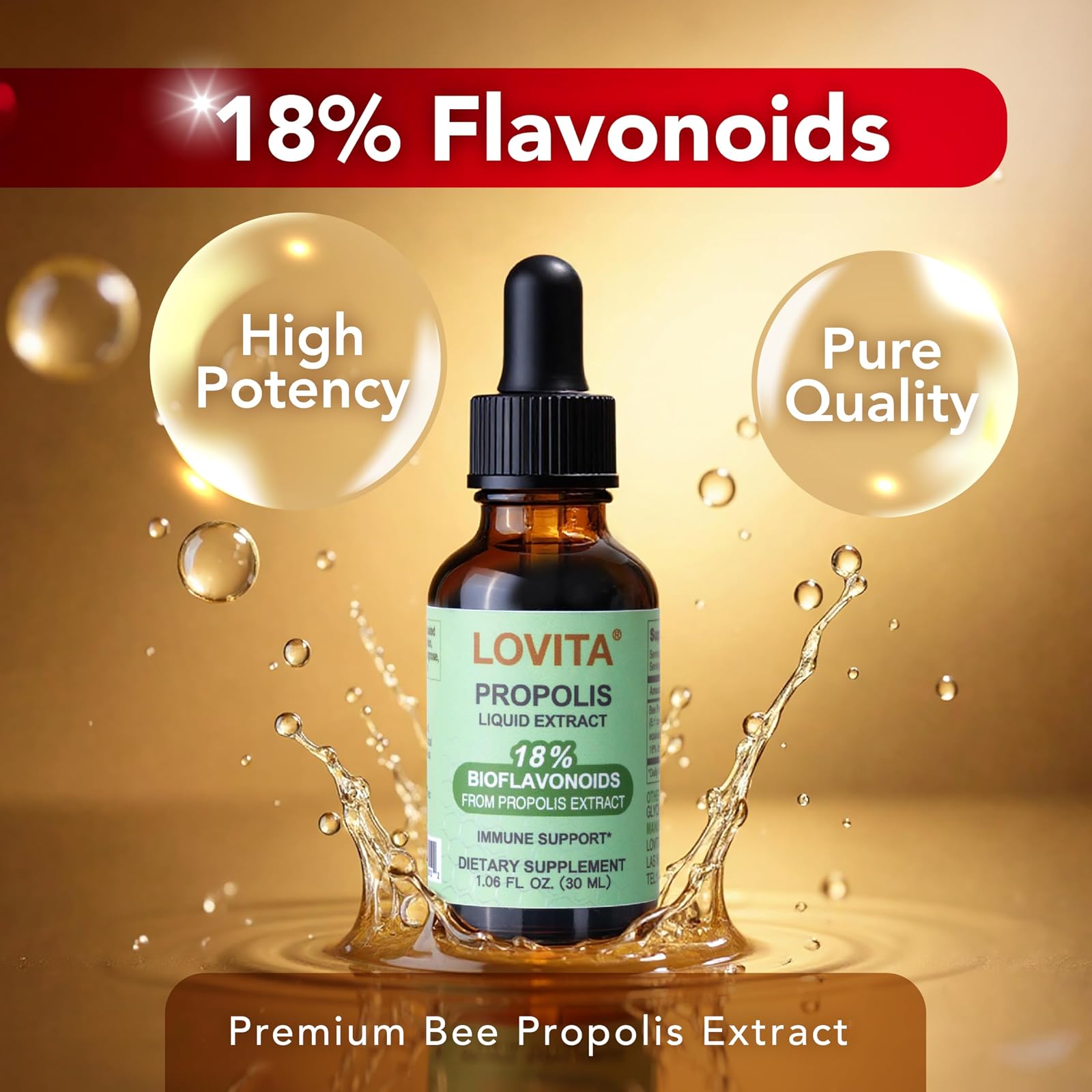 alcohol-free propolis extract for wellness