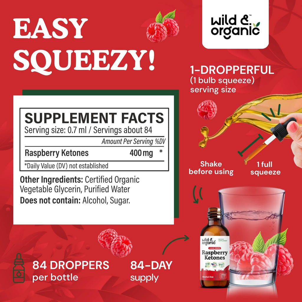 alcohol-free raspberry ketones extract