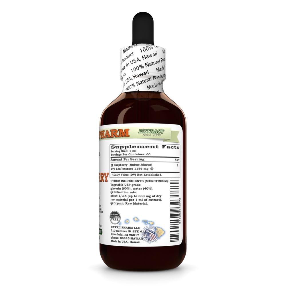alcohol-free raspberry leaf extract