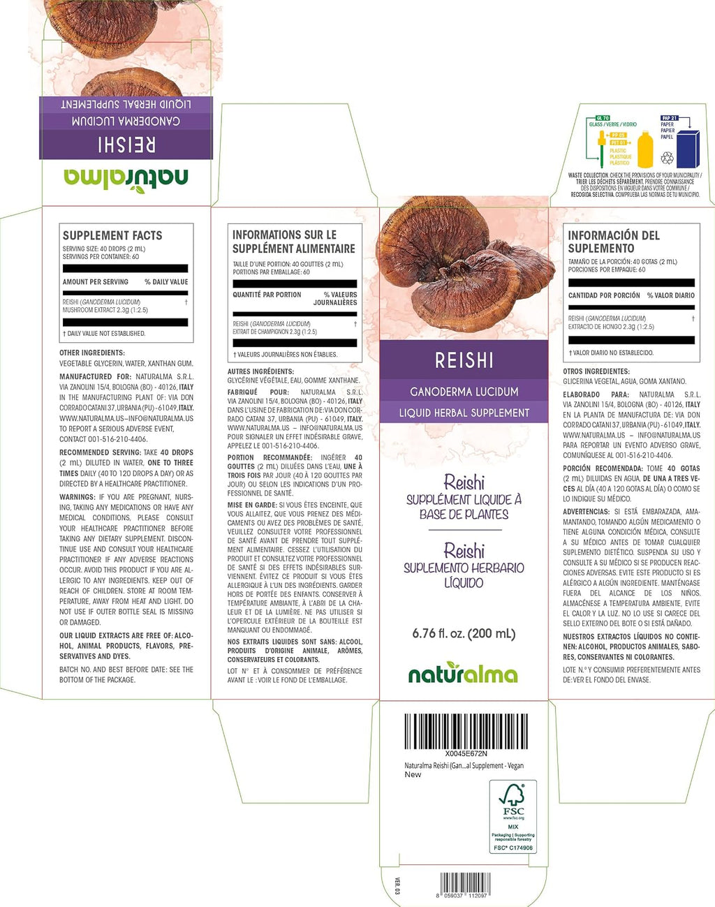 alcohol-free reishi extract benefits