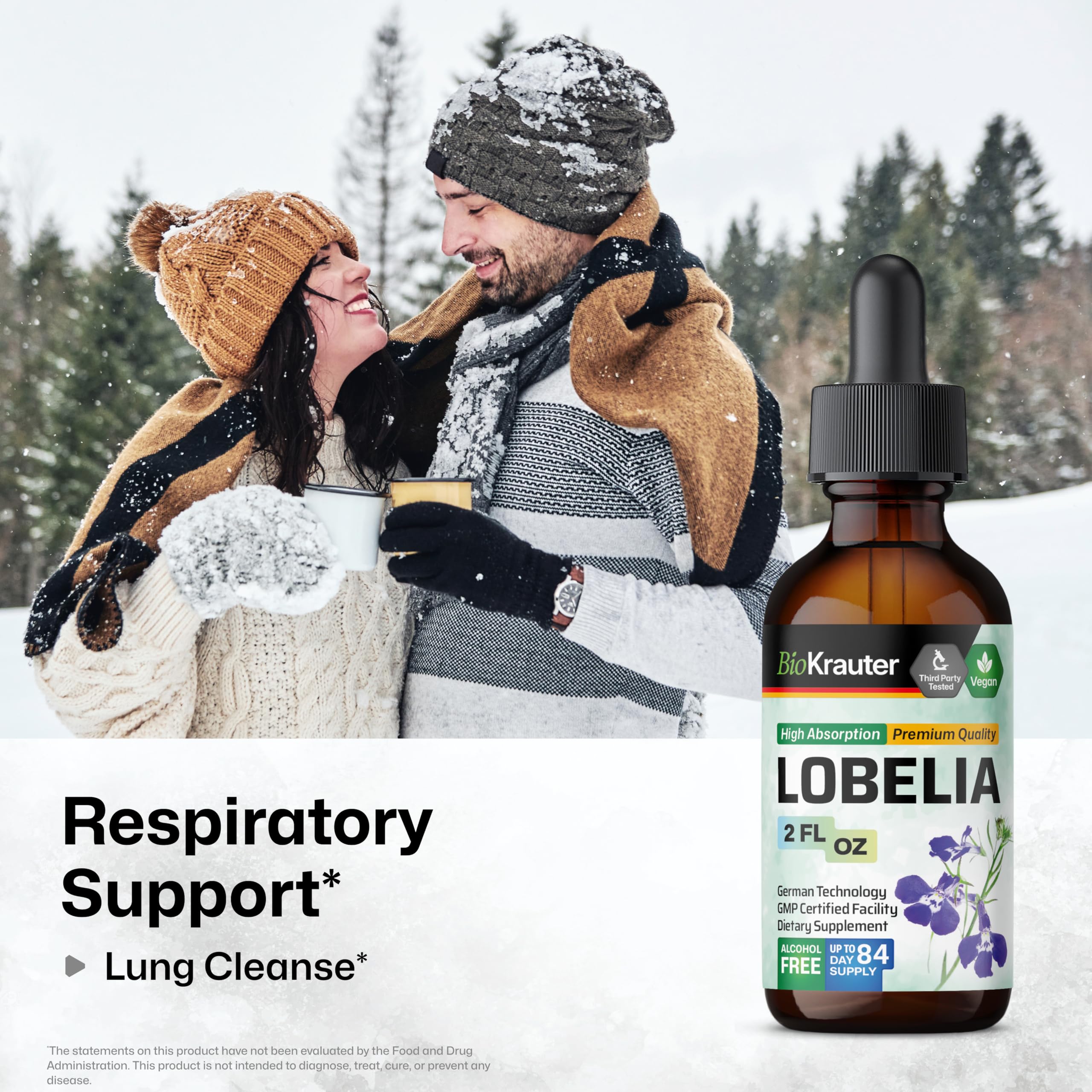 alcohol free respiratory supplement
