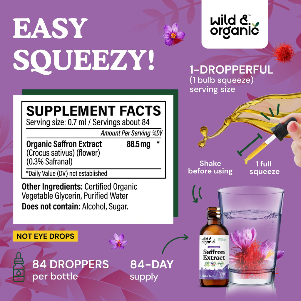 alcohol-free saffron tincture