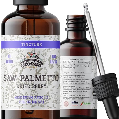 alcohol-free saw palmetto herbal drops
