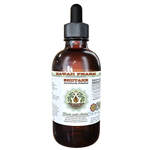 alcohol-free shiitake mushroom supplement